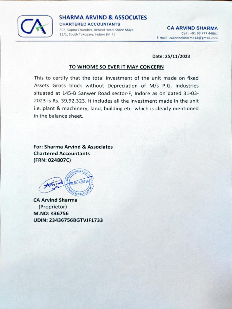 PG Certificate | PDF