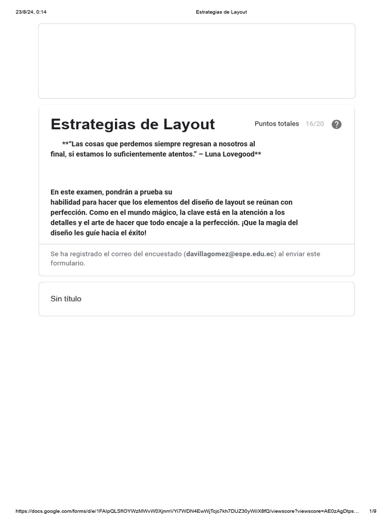 Estrategias Efectivas de Layout | PDF