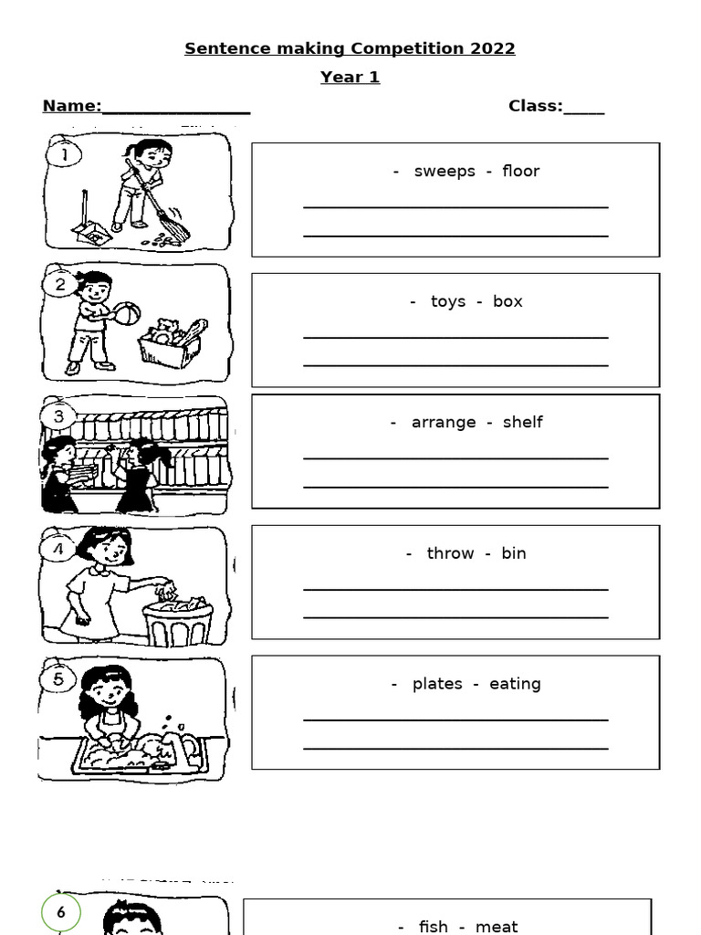 Sentence Making Competition 2022 | PDF | Business