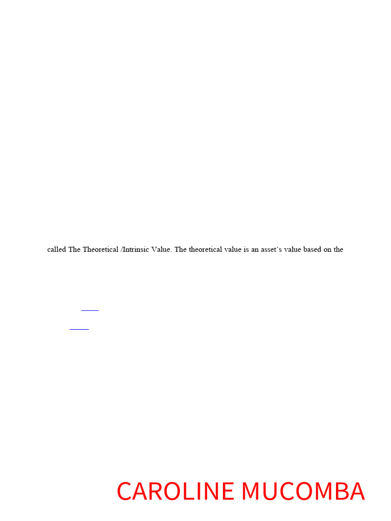 BAC 203 Lesson 6 | PDF | Valuation (Finance) | Stocks