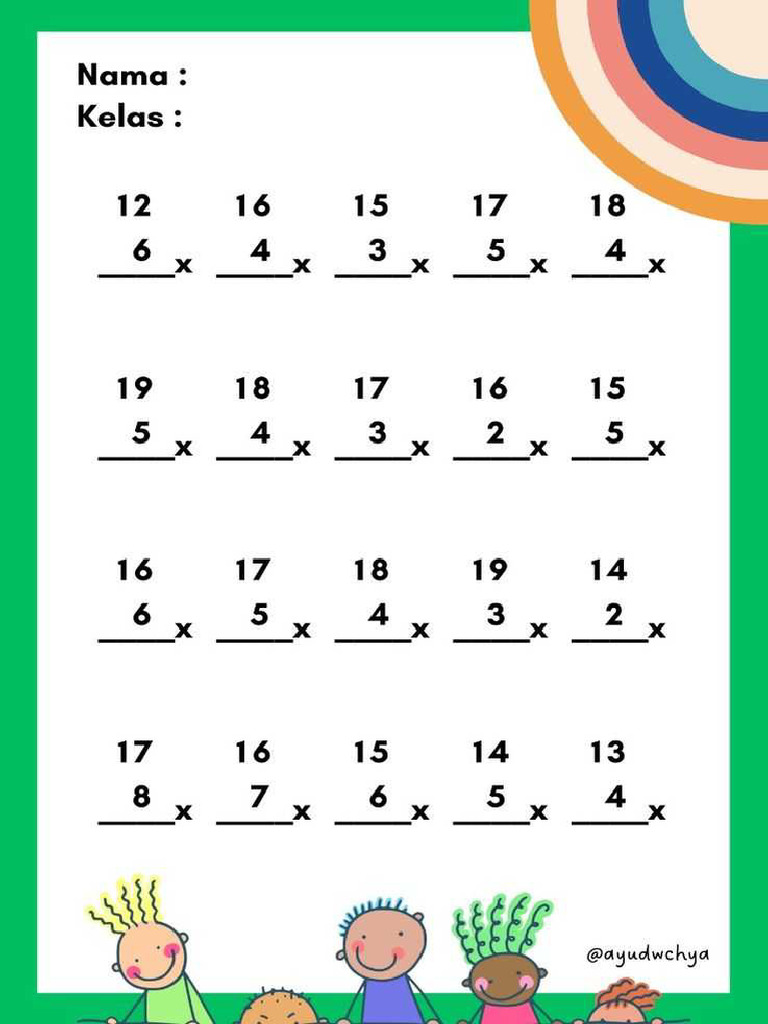 Perkalian 3 | PDF
