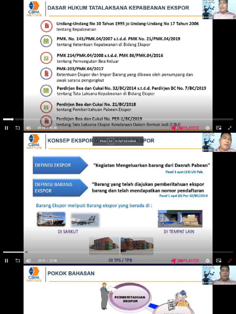 Sect 4 Tatalaksana Ekspor | PDF