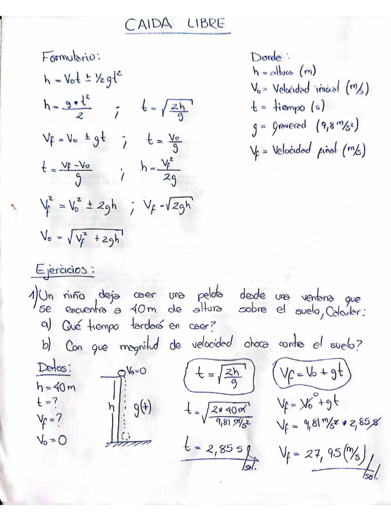Caida Libre | PDF
