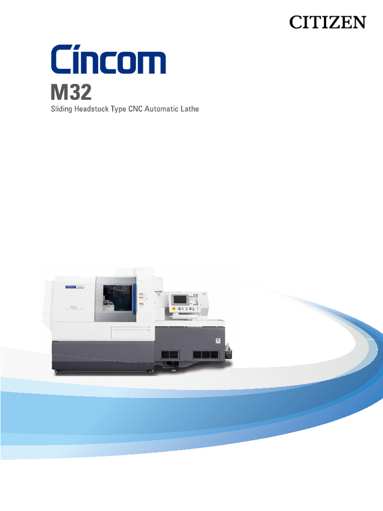 Cincom M32 201611 | PDF
