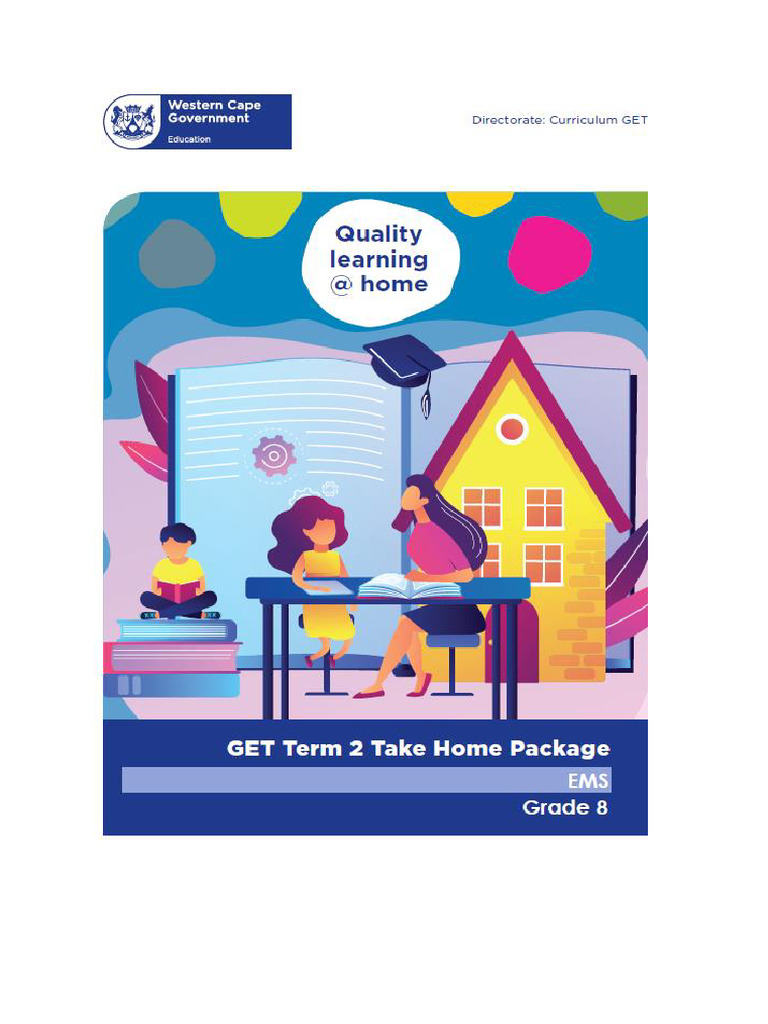 Gr8 Economic Management Sciences Take Home Pack Term 2 | PDF | Employment | Income