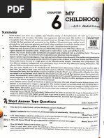 My Childhood Class 9 | PDF