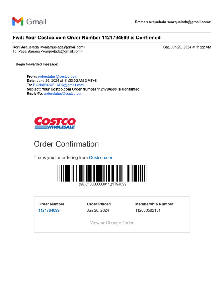 Costco 1 | PDF