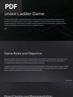 Snakes and Ladders Game Instructions | PDF