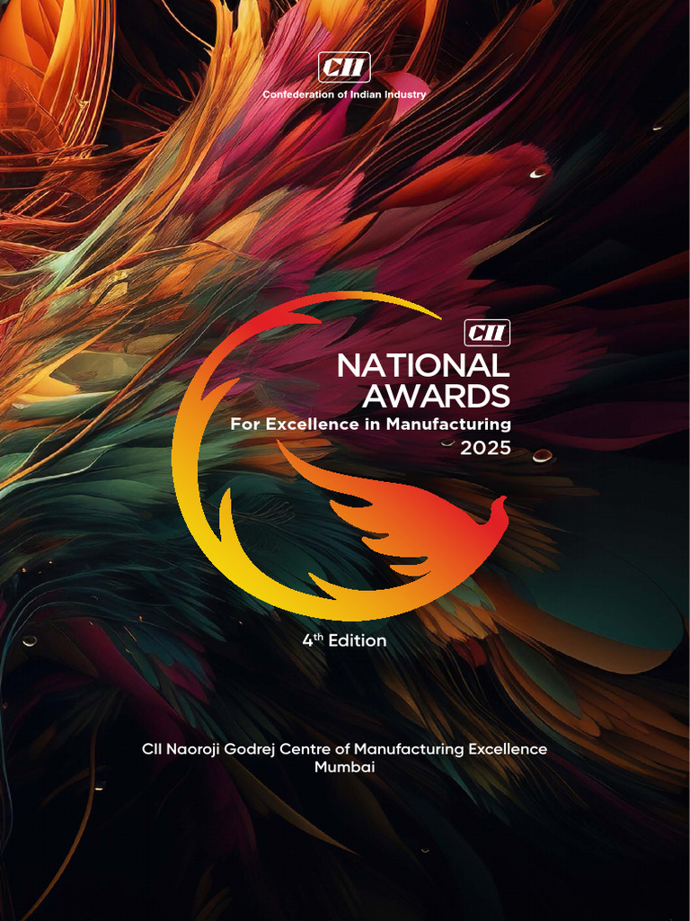 CII National Manufacturing Awards 2025 | PDF | Economies