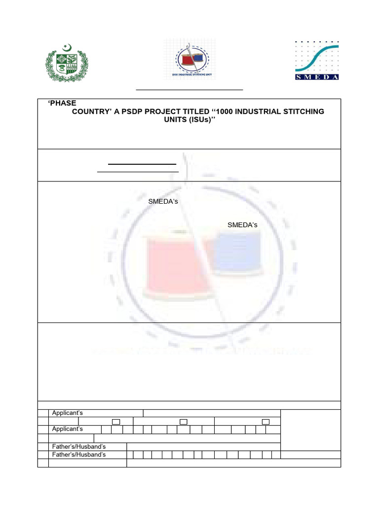 Grant Application English Form | PDF