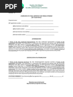 Certification Under Oath-Template | PDF | Affidavit | Public Law