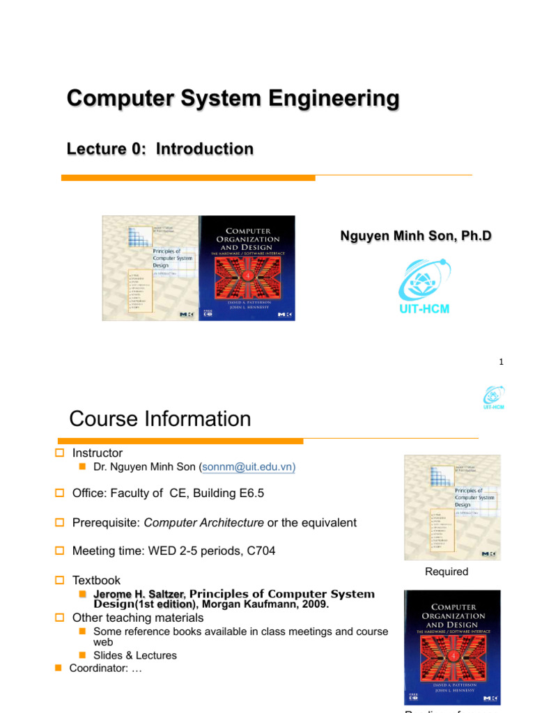 CSE Lec1 | PDF | System | Software