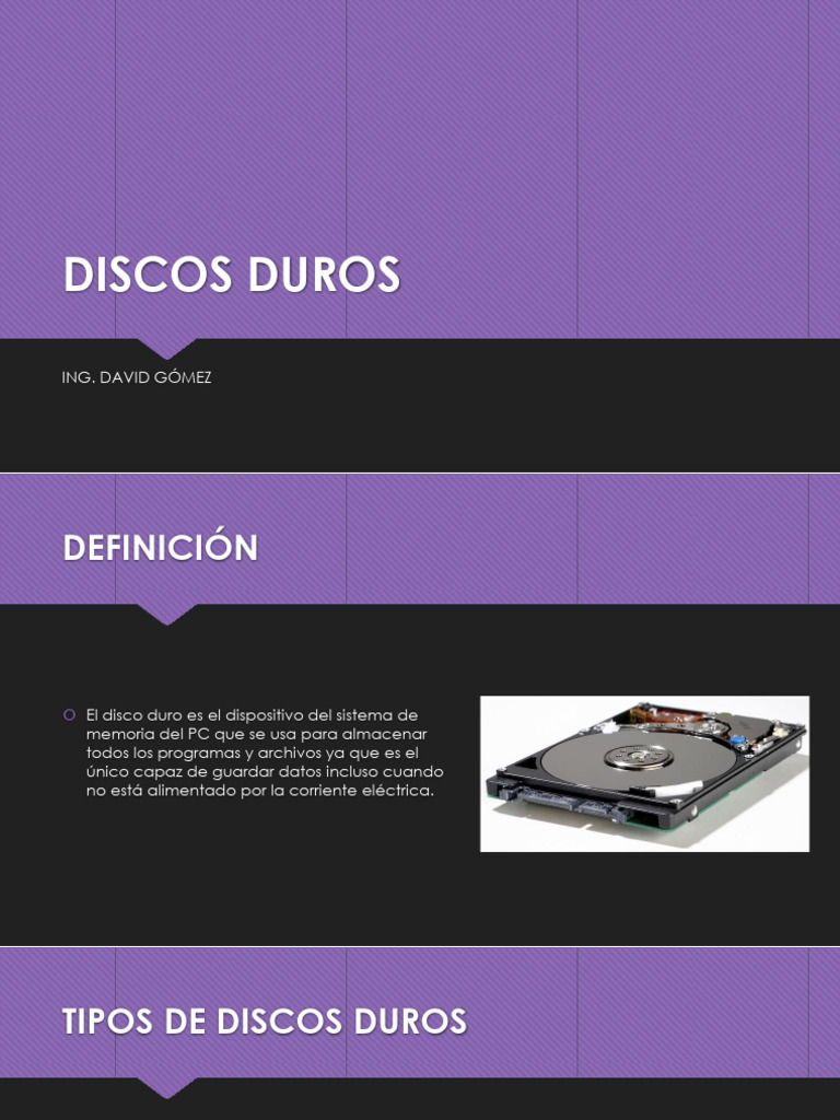 Discos Duros | PDF | Disco duro | Unidad de estado sólido