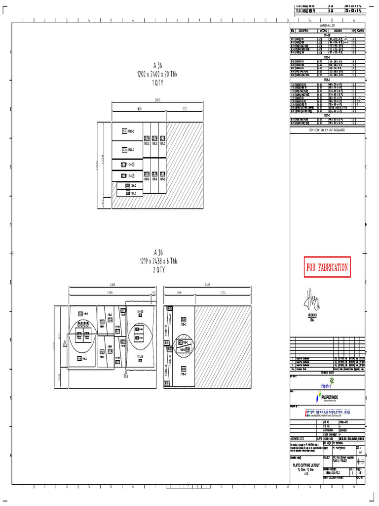 24BMJ-053-PCL1-Rev - 2 (Plate A 516-70 A 36) | PDF