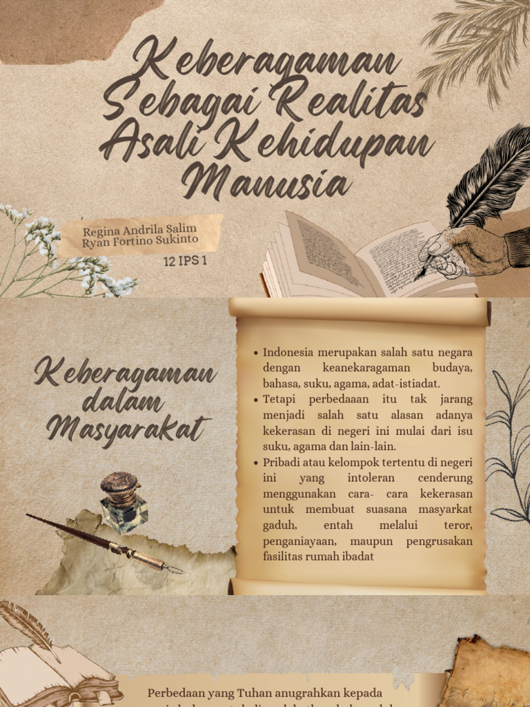 Brown Vintage Old Paper Bible Sunday Sermon Church Presentation - 20241029 - 205433 - 0000 | PDF