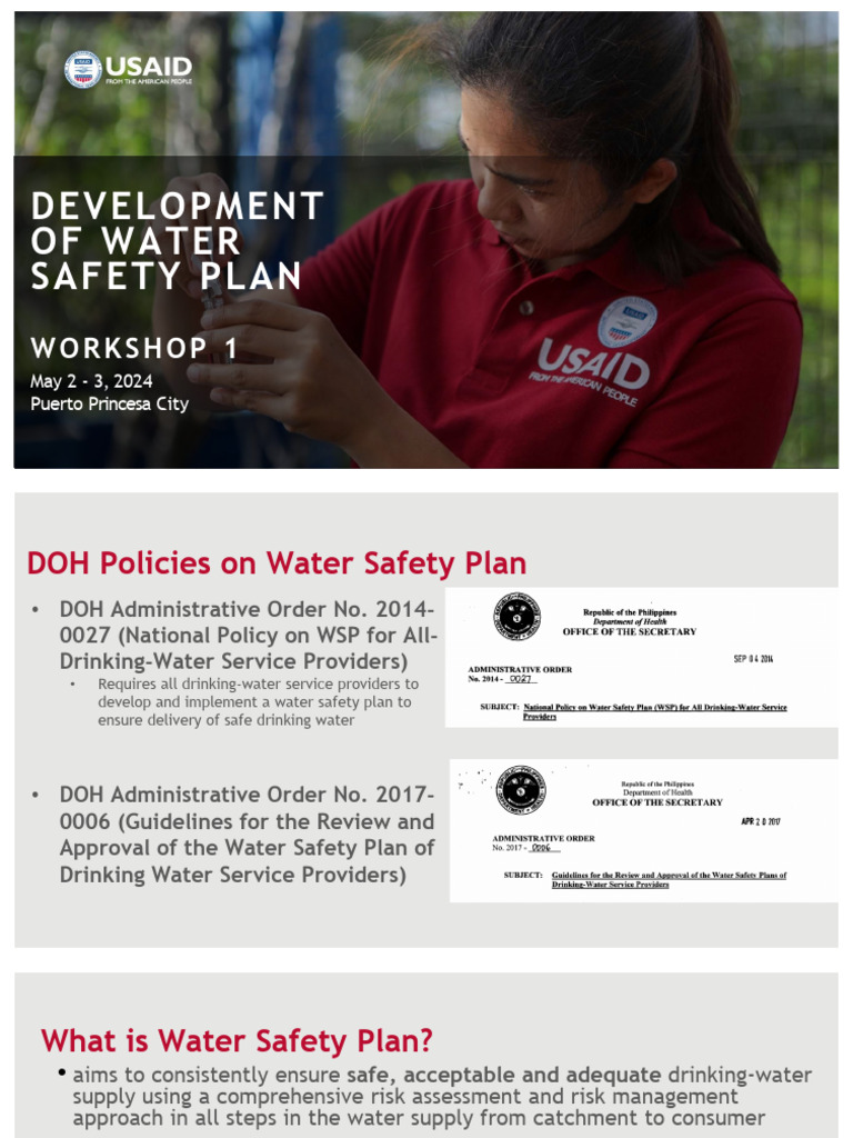 WSP Workshop Presentation | PDF | Risk | Risk Assessment