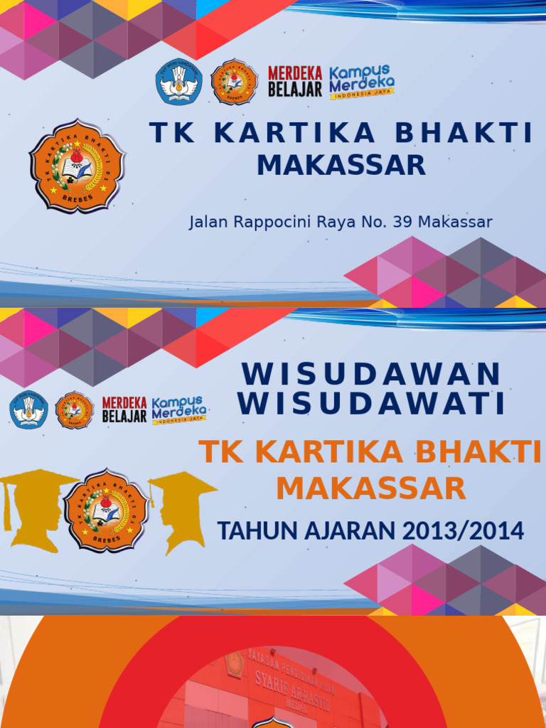Template Gratis Slide Animasi Wisuda TK SD Dengan Power Point 20 | PDF