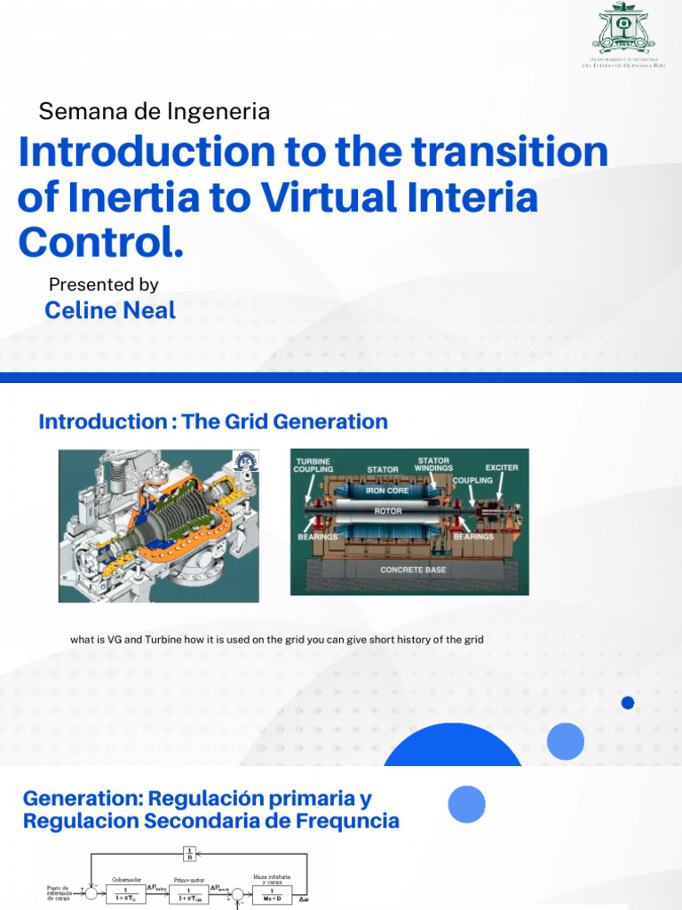 Virtual Inertia for Grid Stability | PDF | Electrical Grid | Artificial Intelligence
