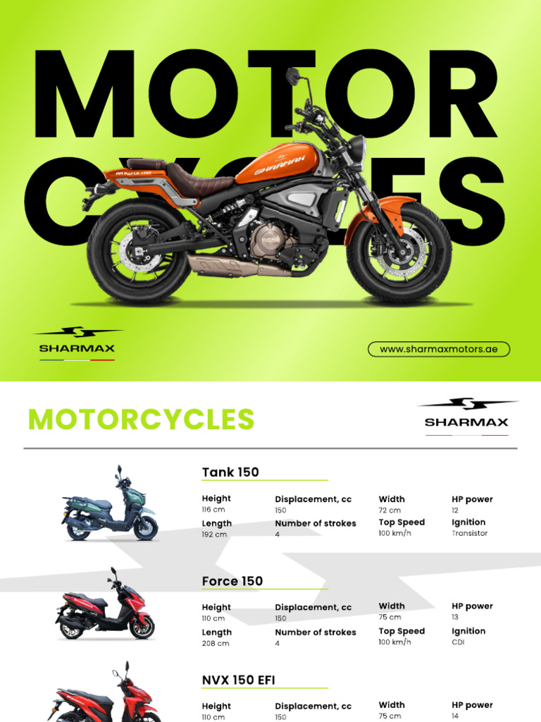 Motorcycles Full Catalog | PDF | Motorcycle | Length