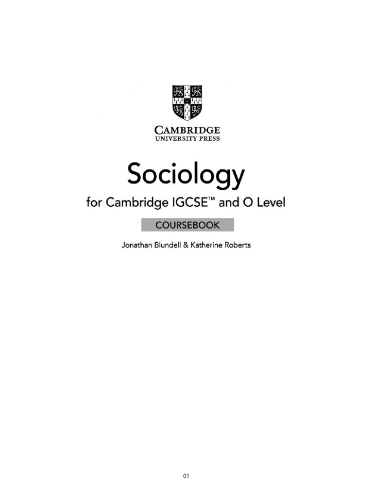 Sociology Igcse & O Level PDF | PDF | Affaires | Technologie et ingénierie