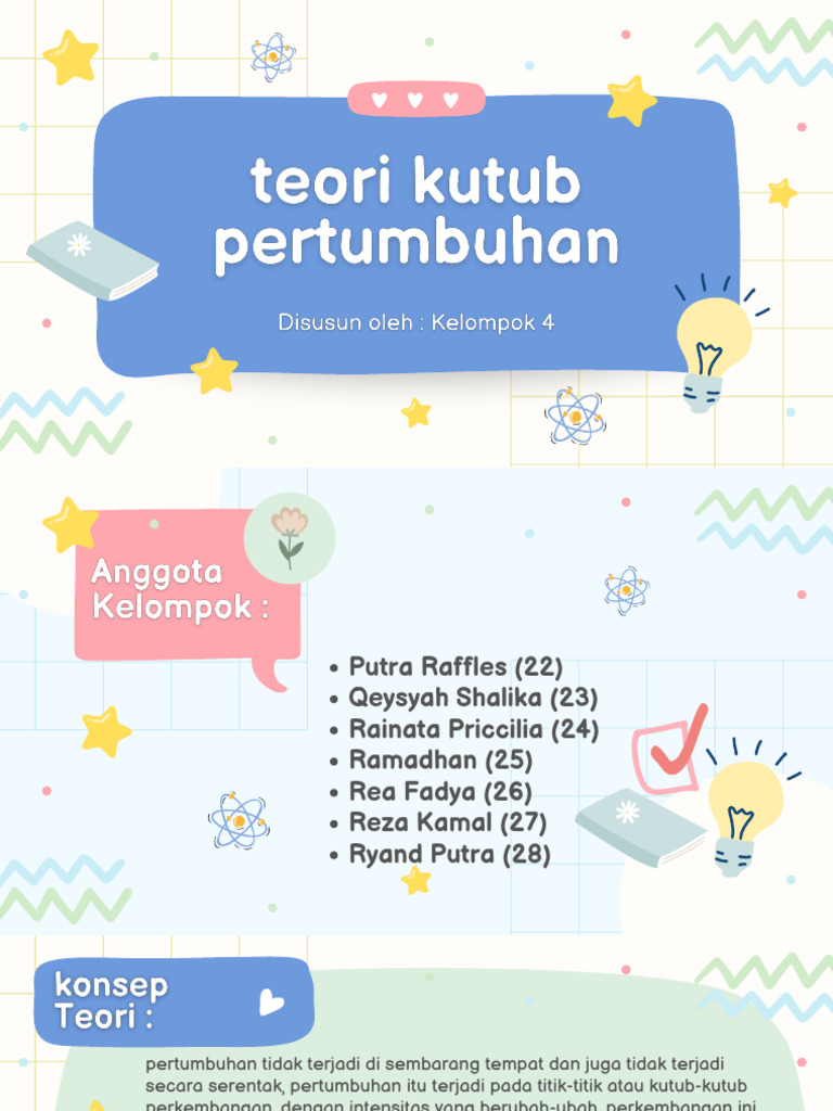 Teori Kutub Pertumbuhan | PDF
