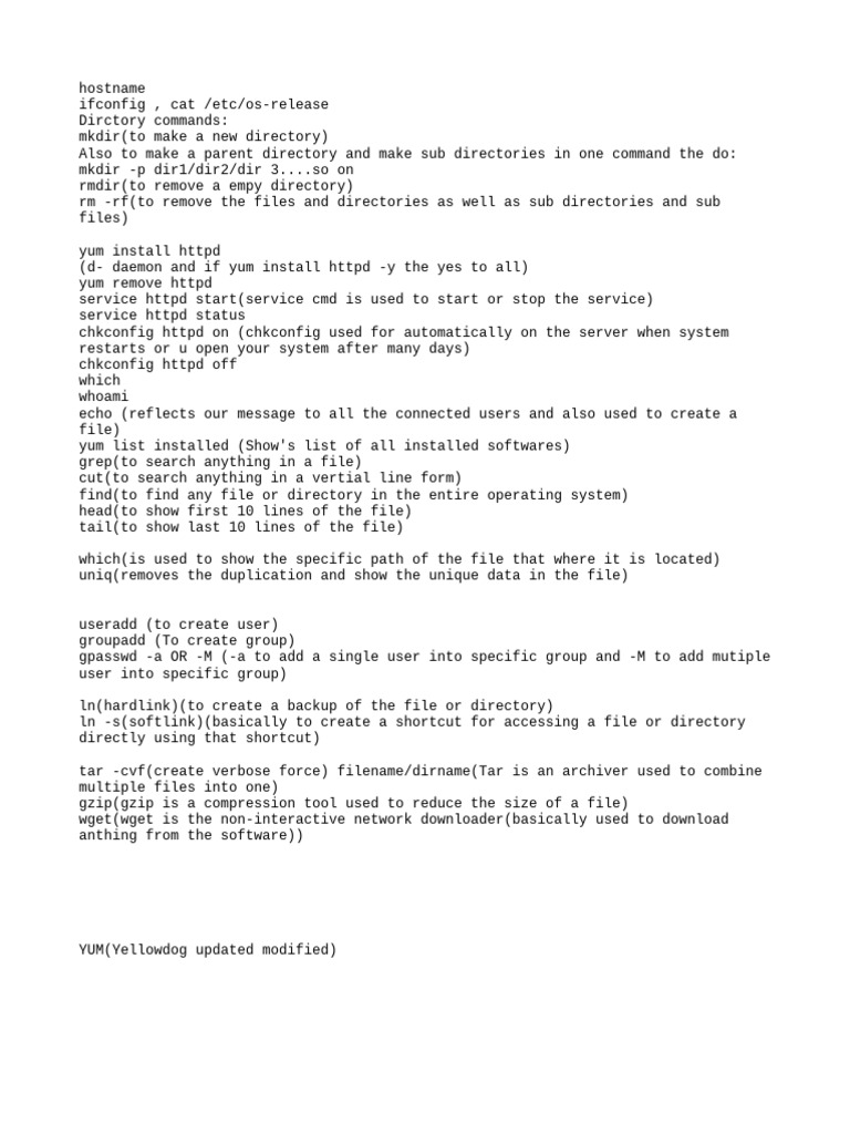 Linux Cmds | PDF | Teaching Methods & Materials | Computers