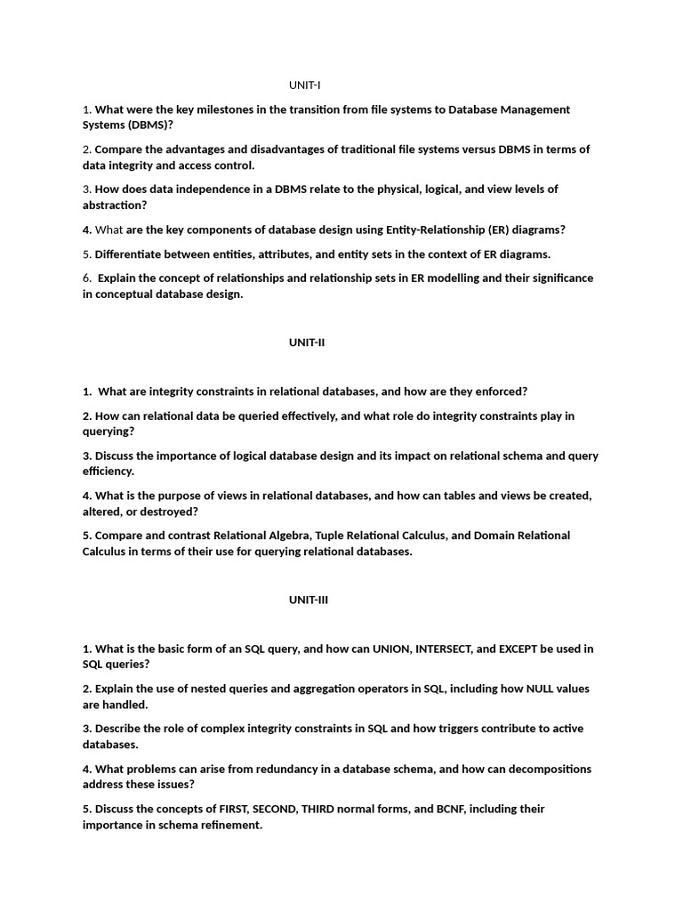 DBMS_Q | PDF | Relational Model | Databases