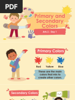 Primary and Secondary Colours Worksheet | PDF