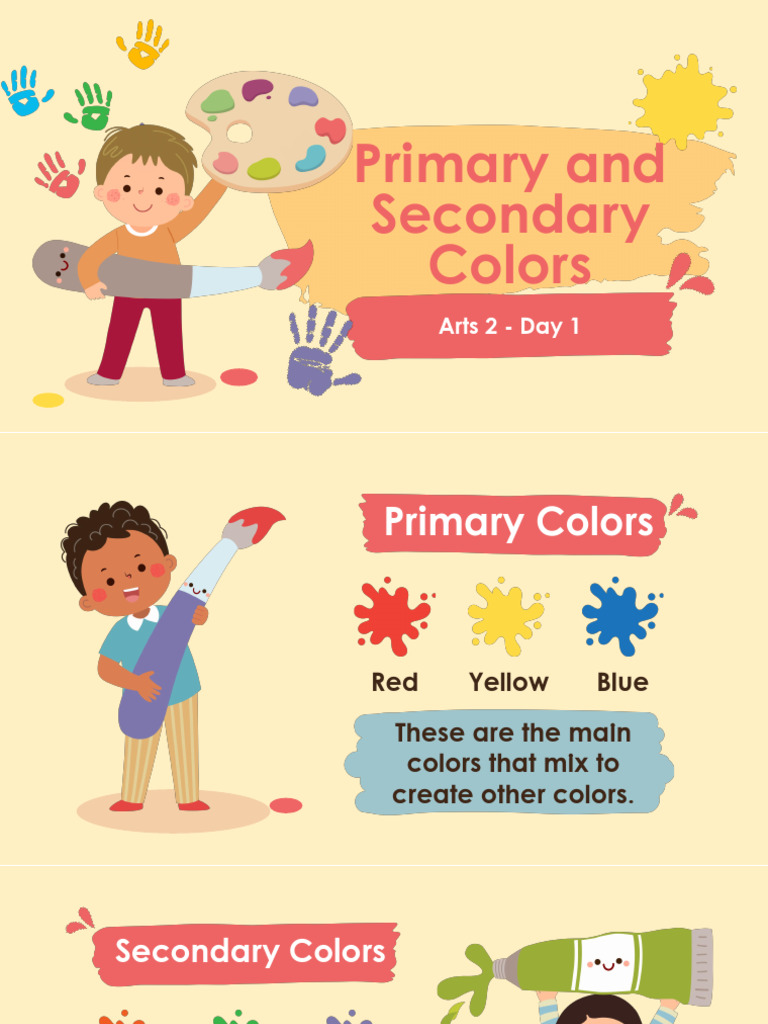 Primary and Secondary Colors Explained | PDF | Home & Garden