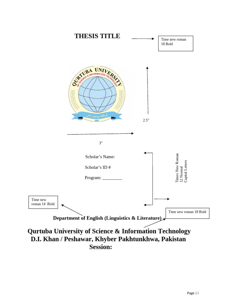 Thesis_English_Format | PDF | Methodology | Thesis