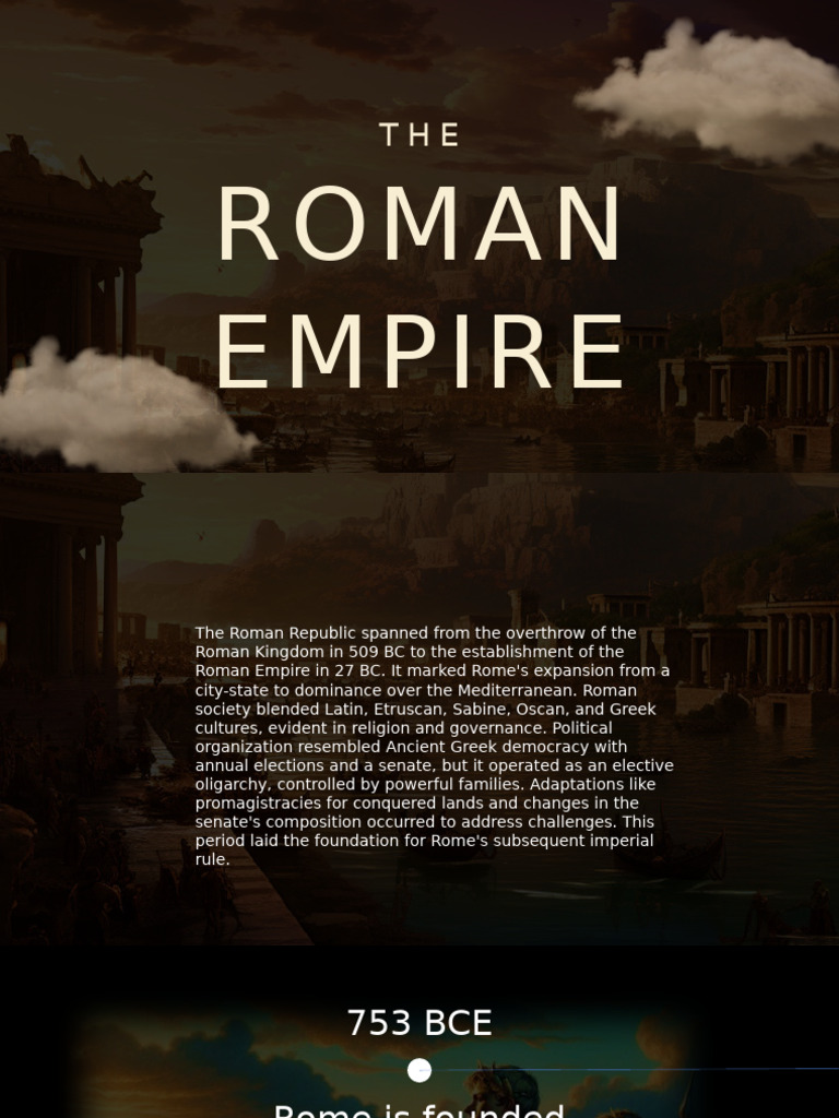 Overview of the Roman Republic History | PDF