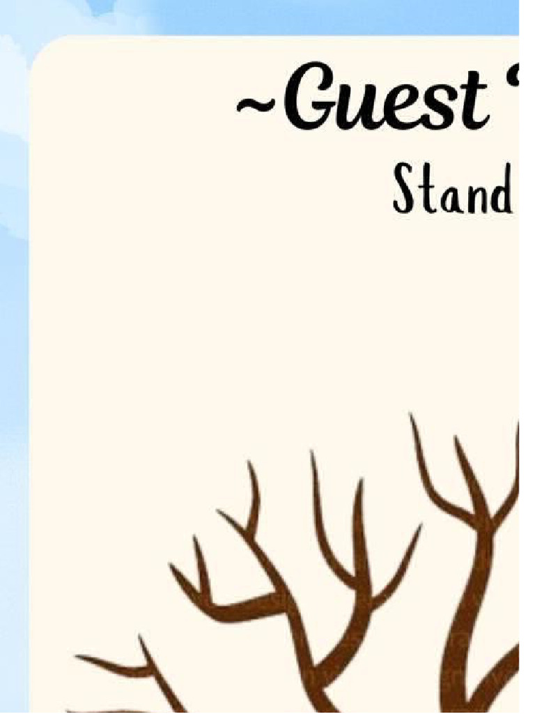 Pohon Literasi (Guest Tree - Stand 1) | PDF