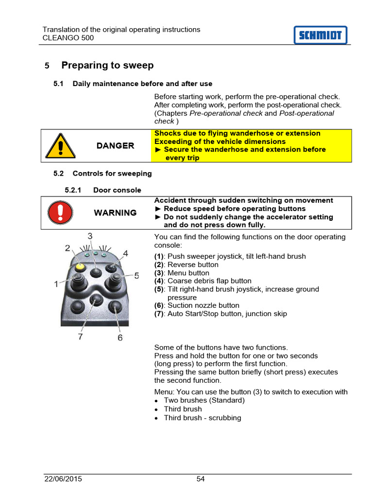 Manual Utilizare Perii CLEANGO | PDF | Menu (Computing) | Switch