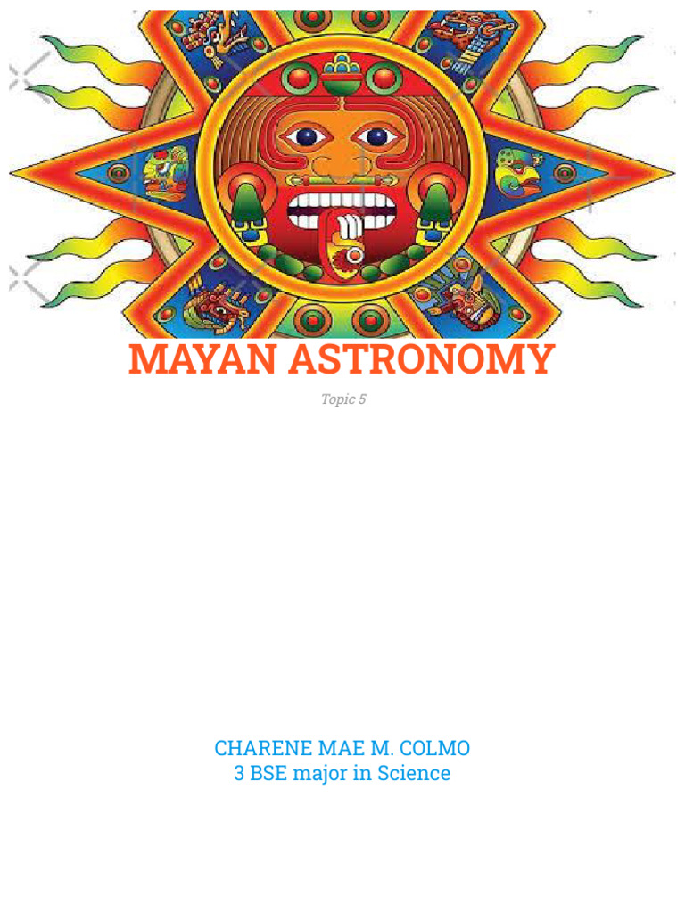 5 Mayan Astronomy Module | PDF | Maya Civilization | Astronomy