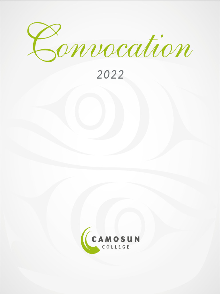 Convocation Program 22 - Final | PDF