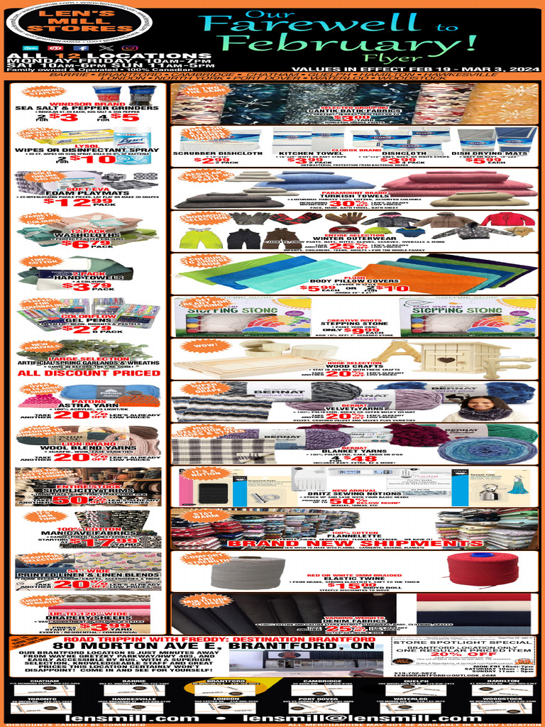 Lens Mills Flyer | PDF