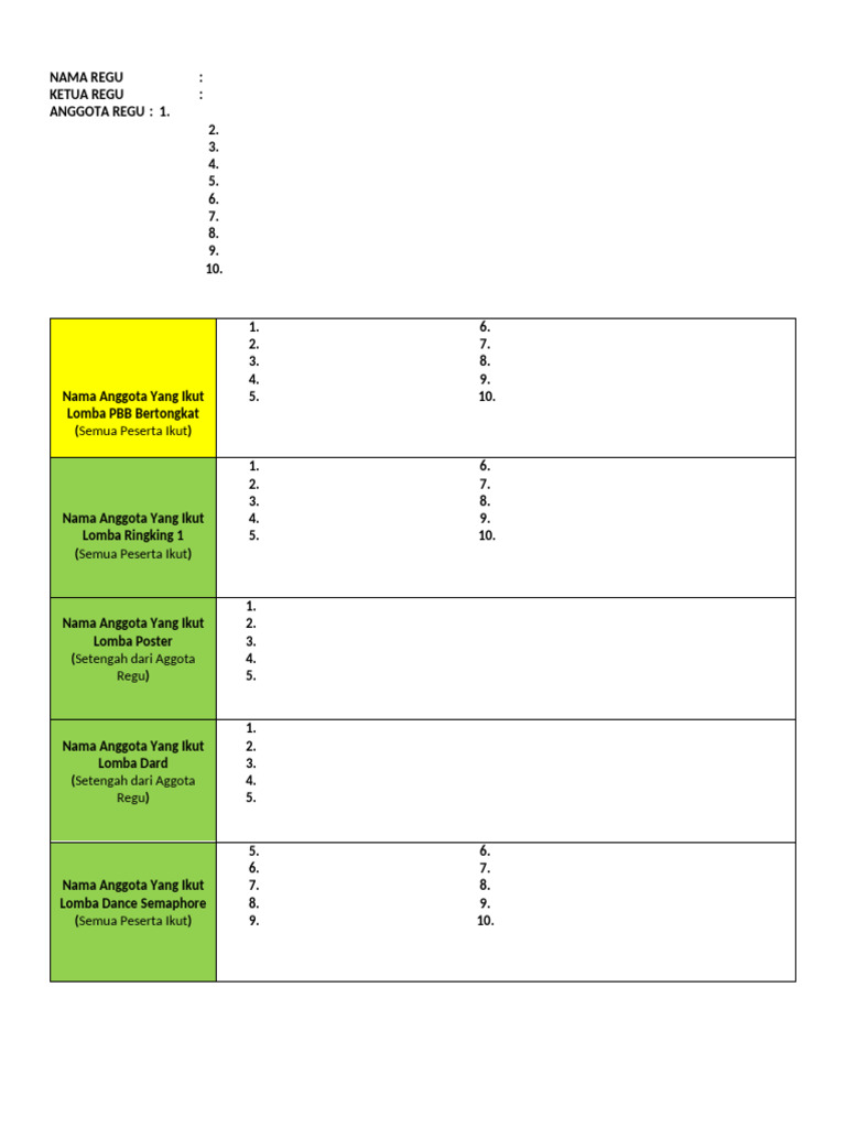 File Pramuka LT-1 2024 - 2025 | PDF