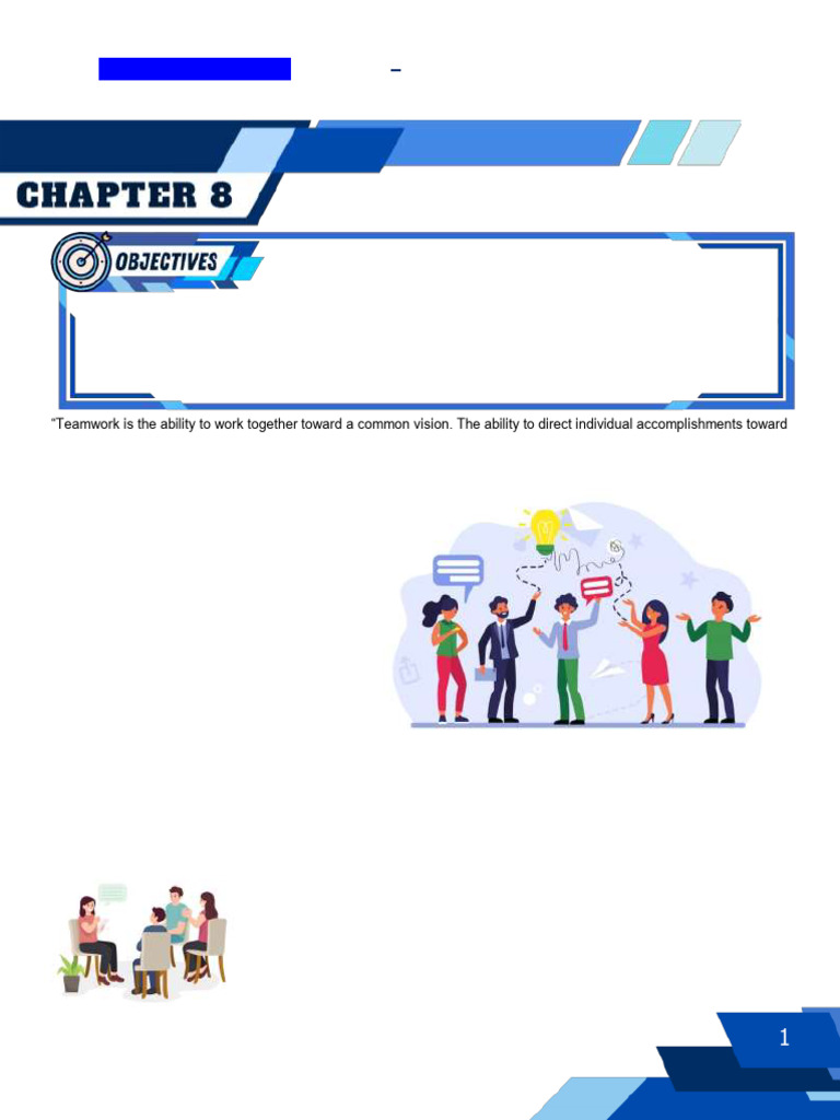 Chapter 8 Group and Team Communication | PDF | Communication | Motivational