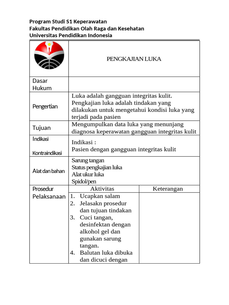 SOP Kep Dewasa 23 | PDF
