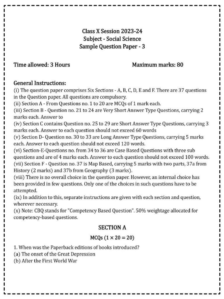 SST Set 3 | PDF