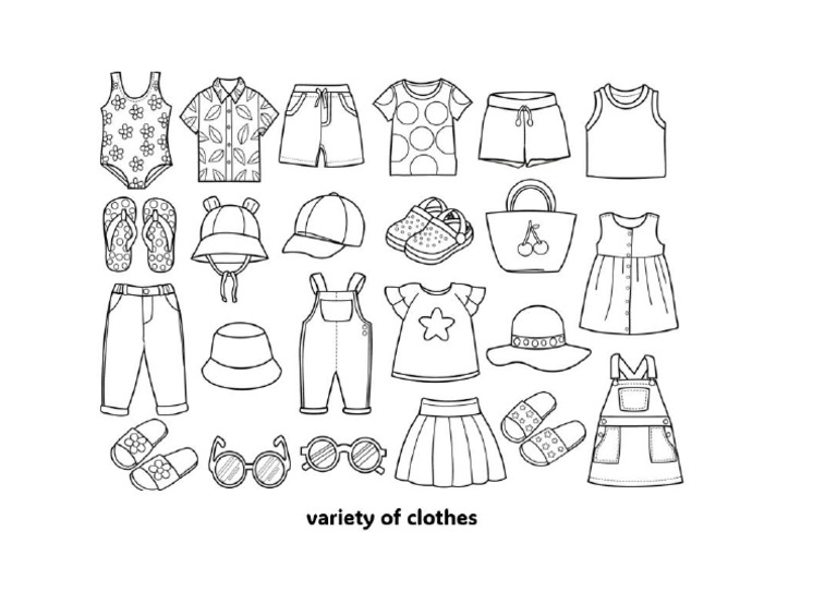 Variety of Clothes | PDF