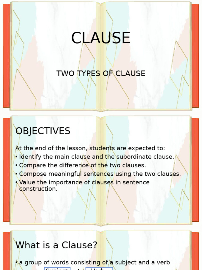 CLAUSE Demo | PDF | Clause | Subject (Grammar)
