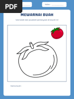 Lembar Mewarnai untuk Anak PAUD | PDF