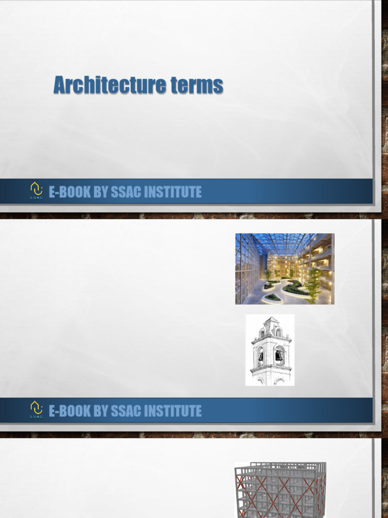 Architecture Terms 2 | PDF | Window | Door