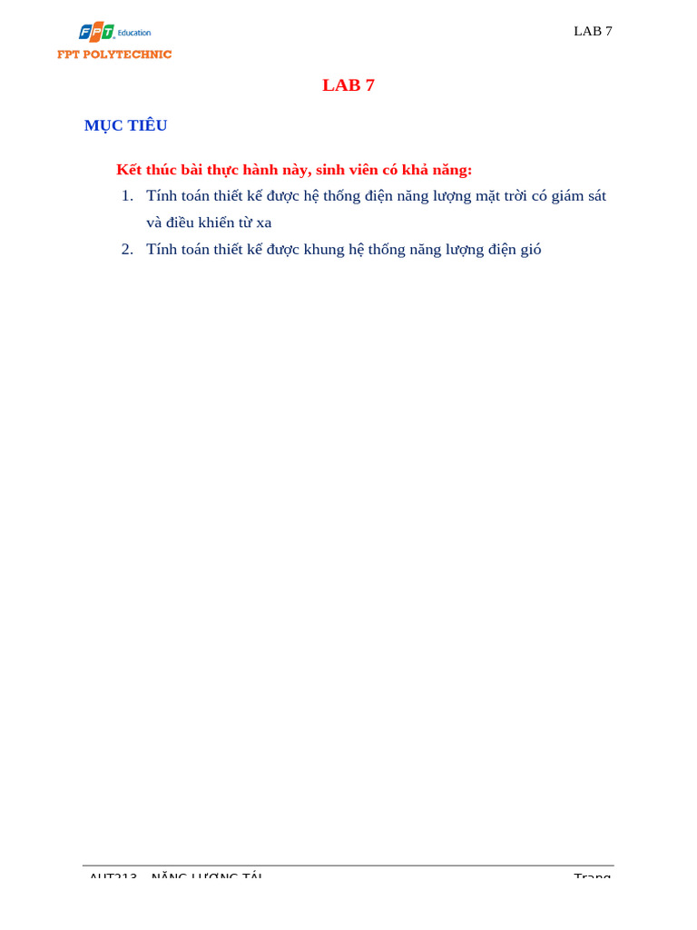 AUT213 Lab7 | PDF