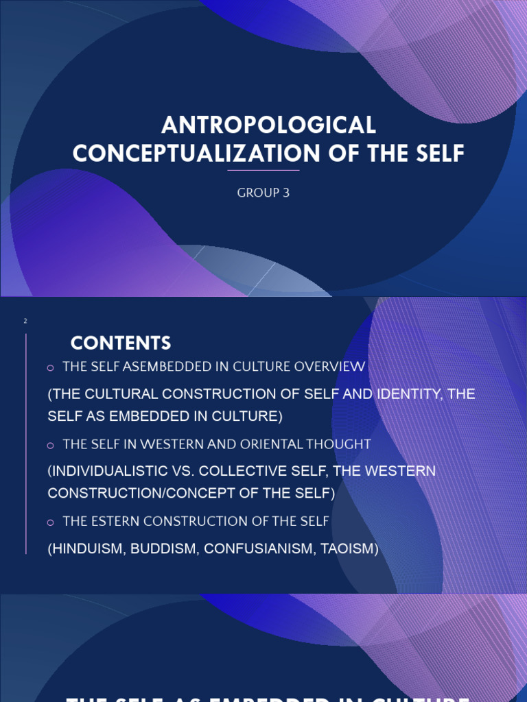 Group 3 Antropological Conceptualization of The Self | PDF ...