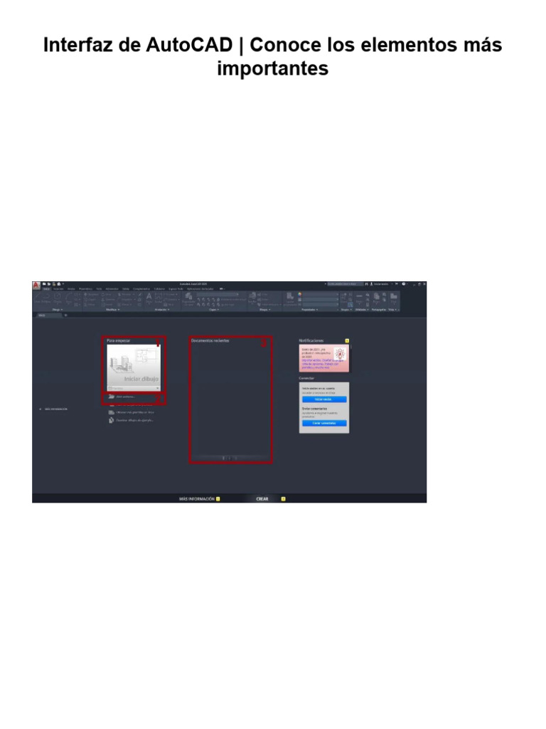 Interfaz de AutoCAD | PDF | Ventana (informática) | Archivo de computadora