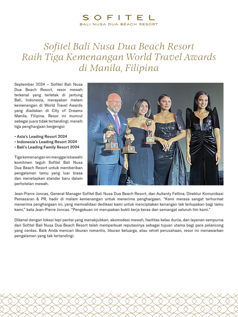 World Travel Awards 2024 Id Pdf Hospitality Industry