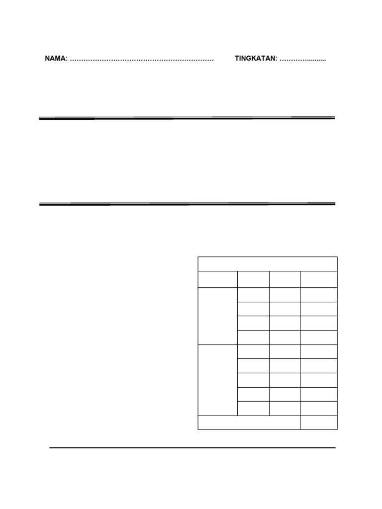Kertas 2 | PDF