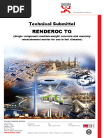 TDS Renderoc RG India | PDF